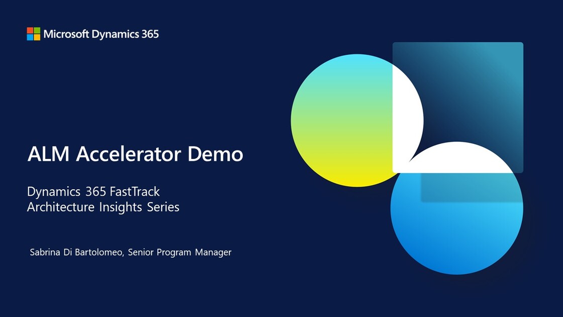 ALM Accelerator demo | Microsoft Learn