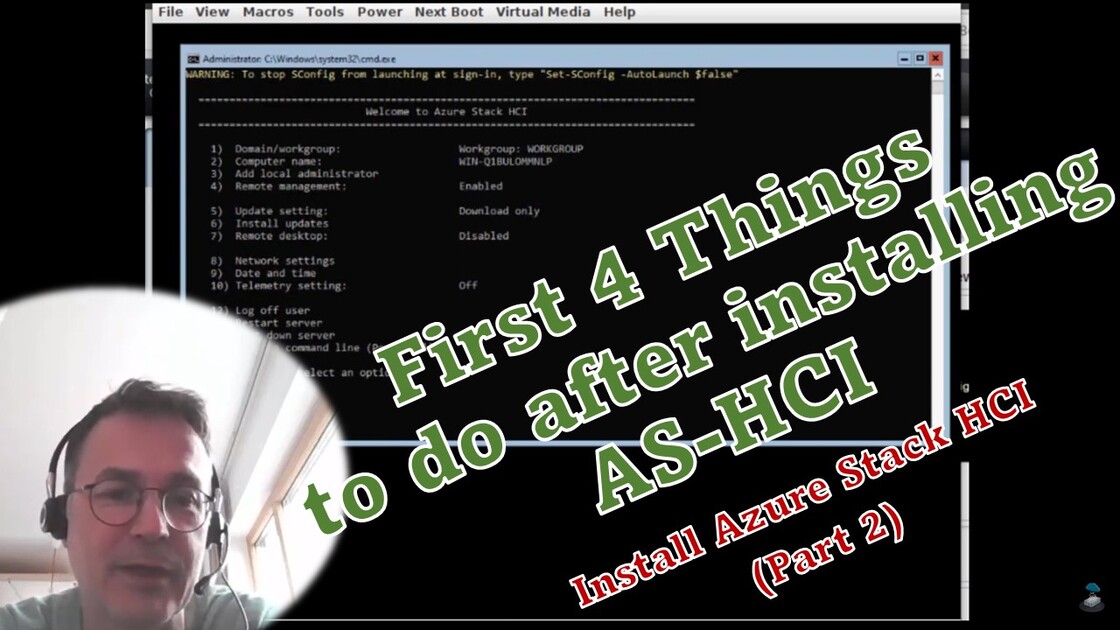 Install Azure Stack HCI from scratch (demo HW) – Part 2/3: OS Instal ...