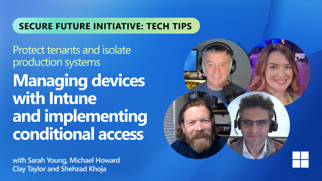 Managing devices with Intune and implementing conditional access ...